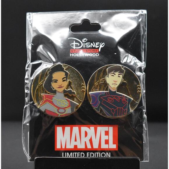 Disney | Other | Disney Dssh Marvel Makkari Druig Eternals 2 Pin Set C ...
